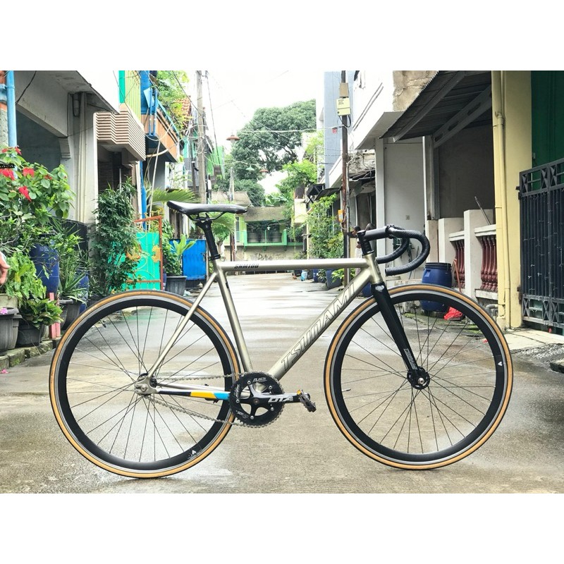 Jual Fullbike Tsunami fork carbon | Shopee Indonesia