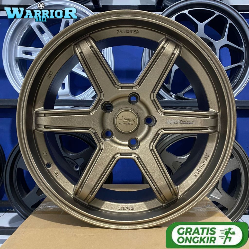 Jual velg te 37 r18 pcd 5x114,3 hsr minas cocok untuk mobil civic x ...