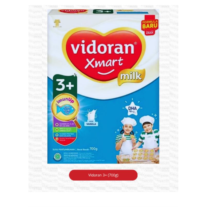 Jual Vidoran Xmart 3+ (700g, 925g) | Shopee Indonesia