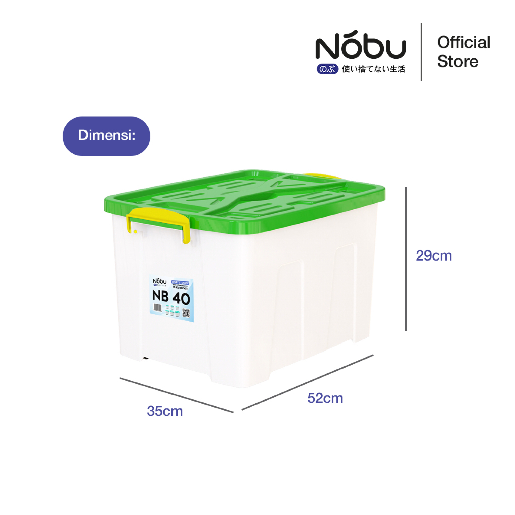 Jual BOX NOBU//KONTAINER BOX// BOX SERBAGUNA NOBU NB 40 | Shopee Indonesia