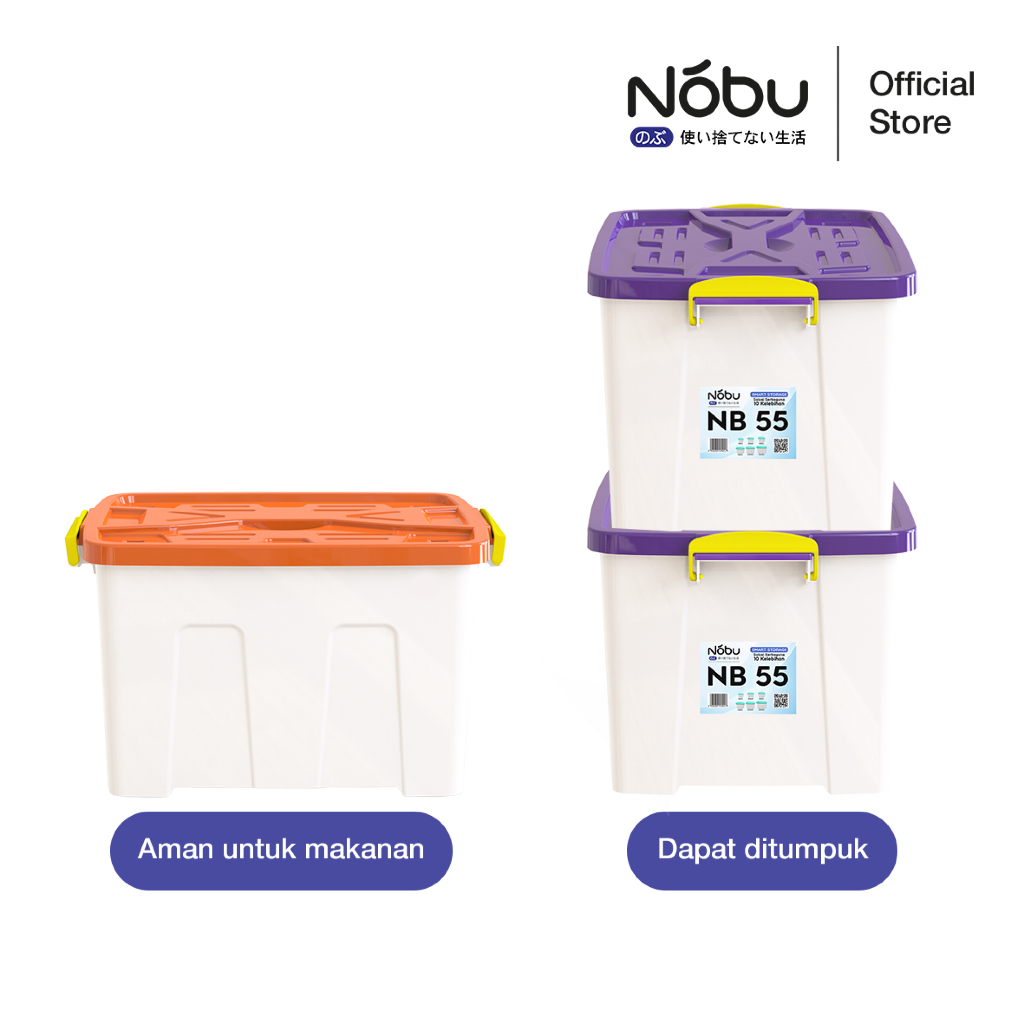 Jual BOX NOBU//KONTAINER BOX//BOX SERBAGUNA NOBU NB 55 | Shopee Indonesia