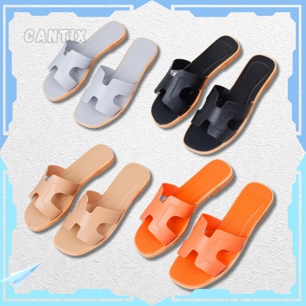 Jual Sandal Slip Jelly Flat H Original Sendal Tipis Selop Import ...