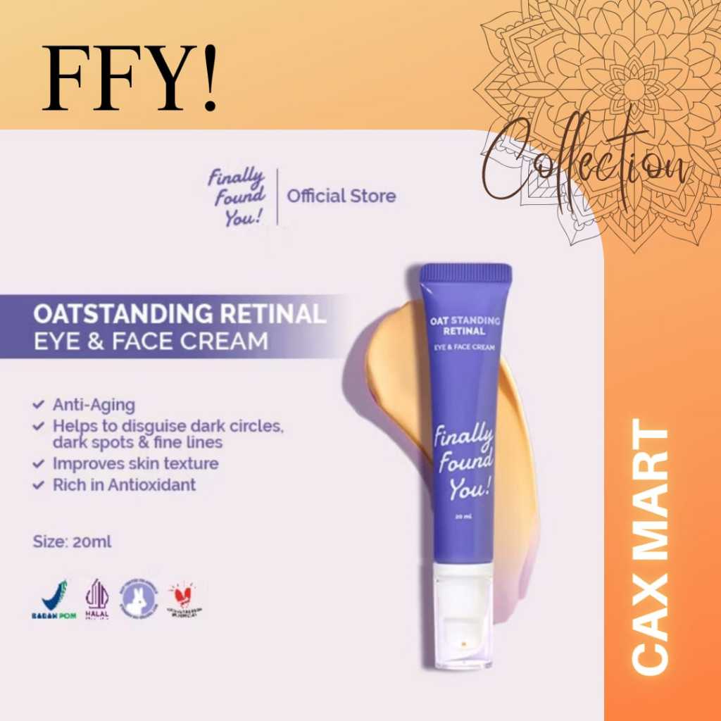 Jual FFY! Finally Found You OATstading Retinal - 2in1 Eyes & Face Cream ...