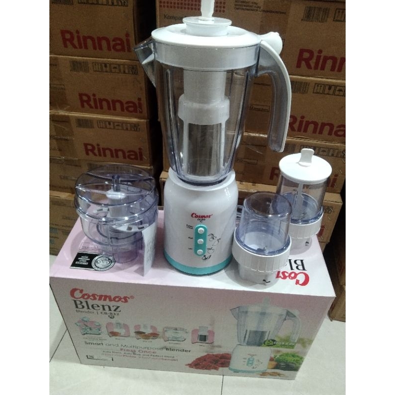 Jual Blender Cosmos CB 832 PC Blender - Putih Biru / CB 802 PCF - Putih ...
