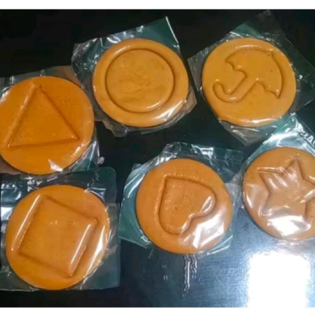 Jual permen dalgona isi 10 pcs dalam satu tepak permen viral terlaris ...