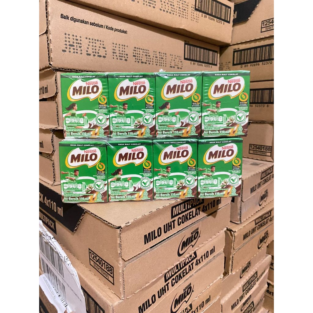 Jual SUSU UHT MILO 110 ML HARGA 1 DUS ISI 36 PCS | Shopee Indonesia
