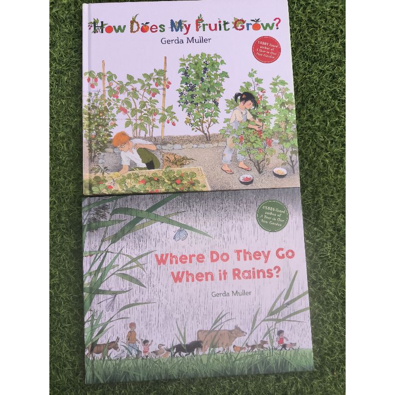 Jual Gerda Muller book Where Do They Go When it Rains? and How Does My ...