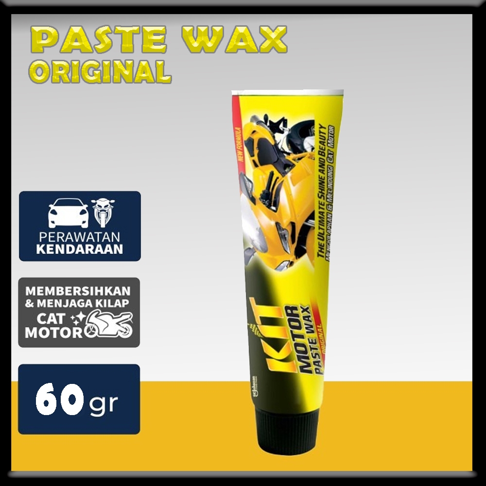 Jual Kit Motor Paste Wax Original 60 gr Termurah Dan Terlaris | Shopee ...
