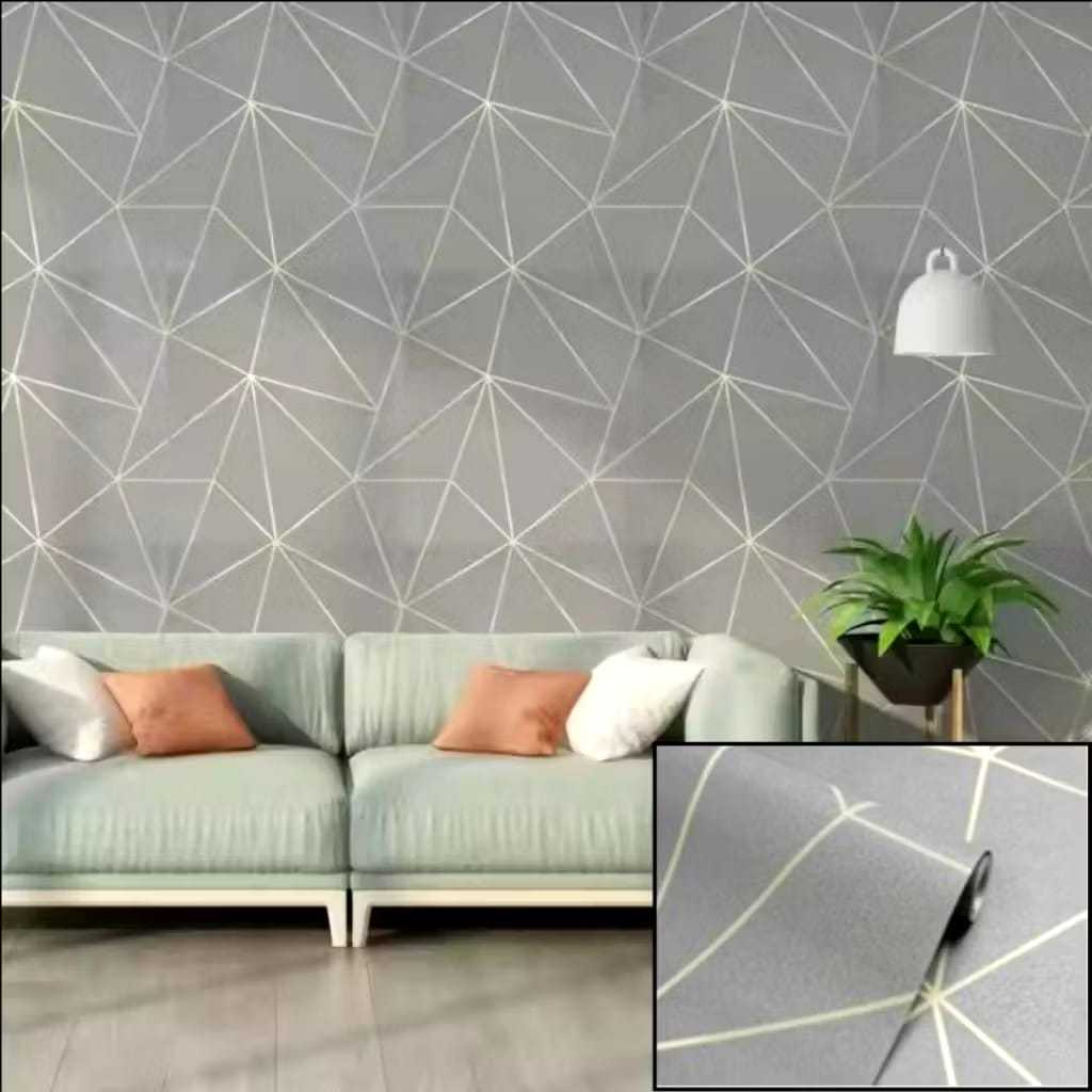Jual Wallpaper Sticker Dinding Abstrak Modern | Shopee Indonesia