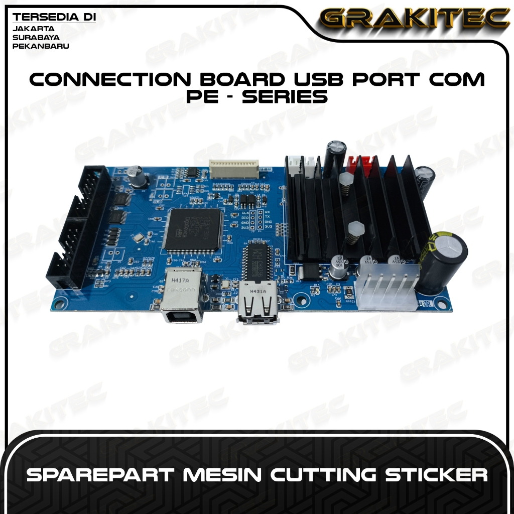 Jual Sparepart - Connection Board USB Port COM Port Cutting Sticker PE ...