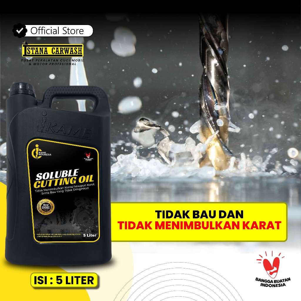 Jual Ikame Bromus soluble cutting oil / oli pendingin mesin bubut dan ...