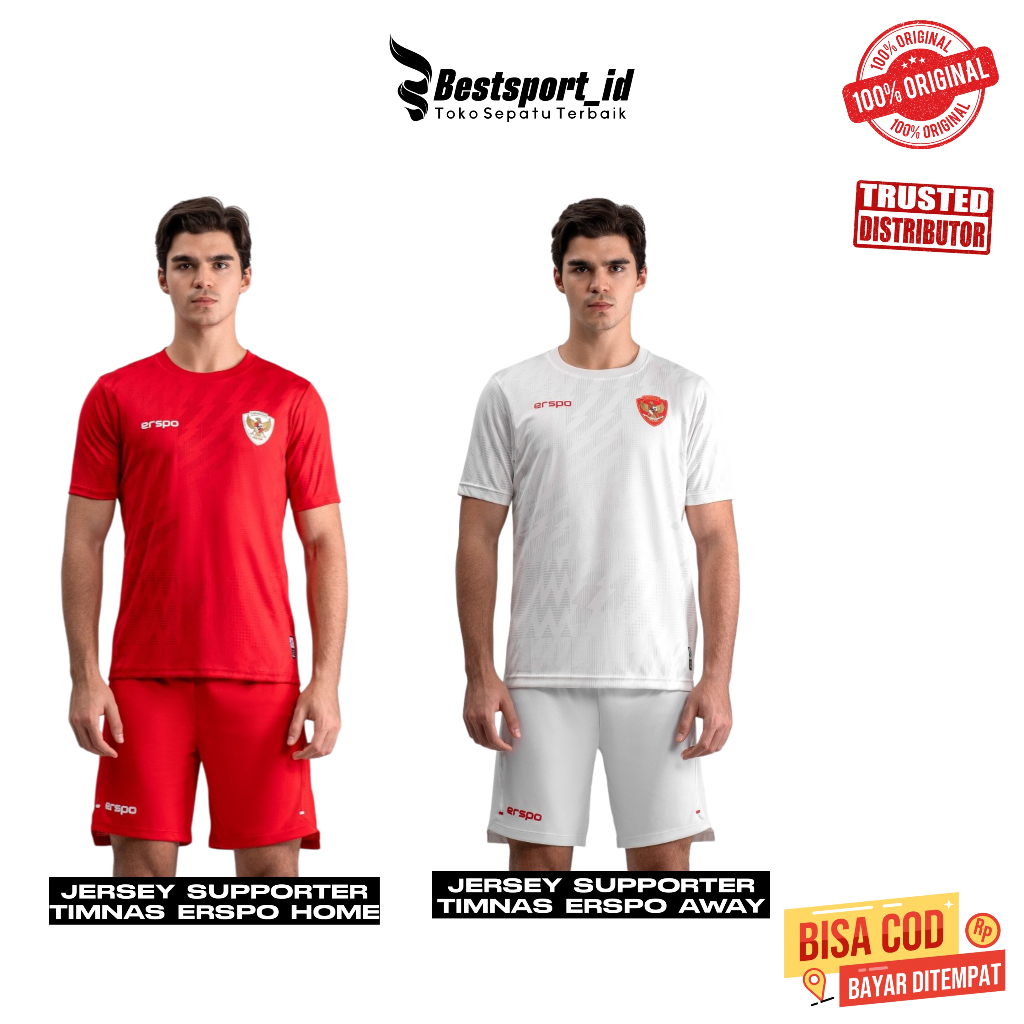 Jual Erspo Jersey Supporter Version Timnas Home 2024 - Erspo Jersey Supporter Version Timnas ...