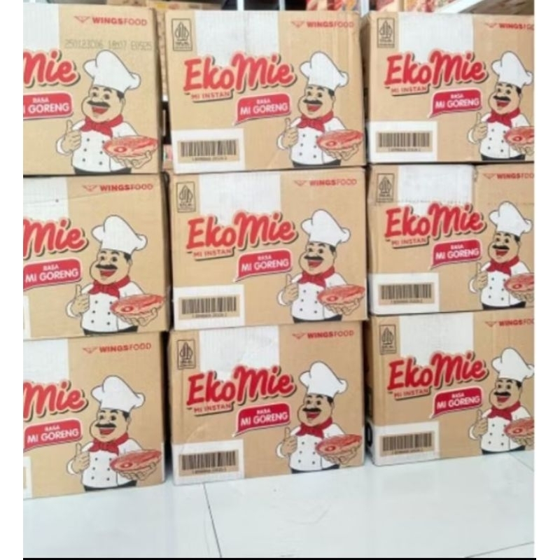 Jual [1 dus] Eko mie goreng 1 dus isi 40pcs (harga sudah termasuk ...