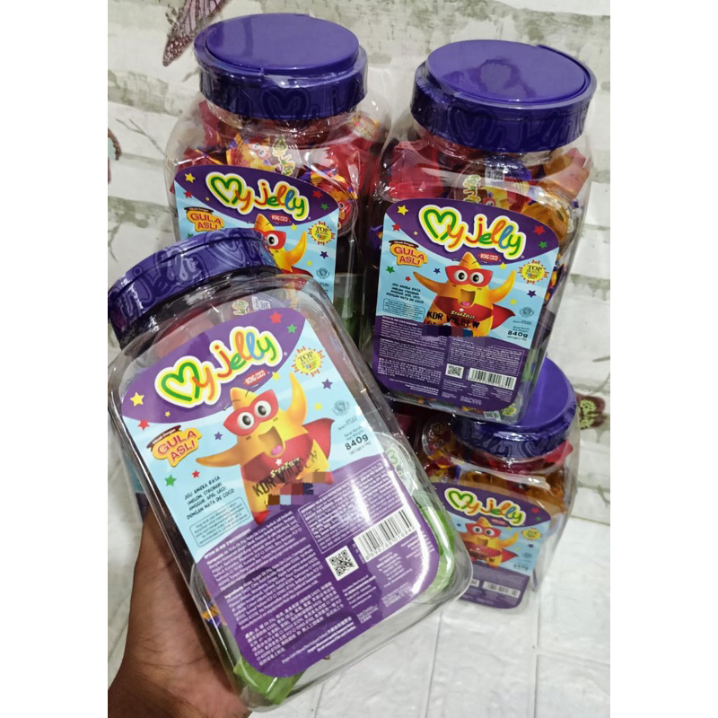 Jual My Jelly Gula Asli | Jelly Toples isi 60 | Shopee Indonesia
