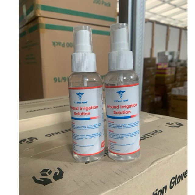 Jual Wound Irrigation Solution 100 Ml (WIS) Cosmomed Larutan Pencuci ...