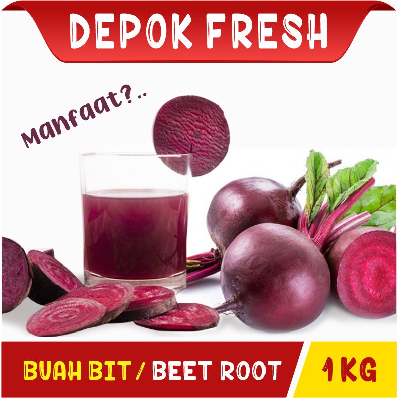 Jual BUAH BIT SEGAR /BEET ROOT SEGAR BERKUALITAS 1KG | Shopee Indonesia