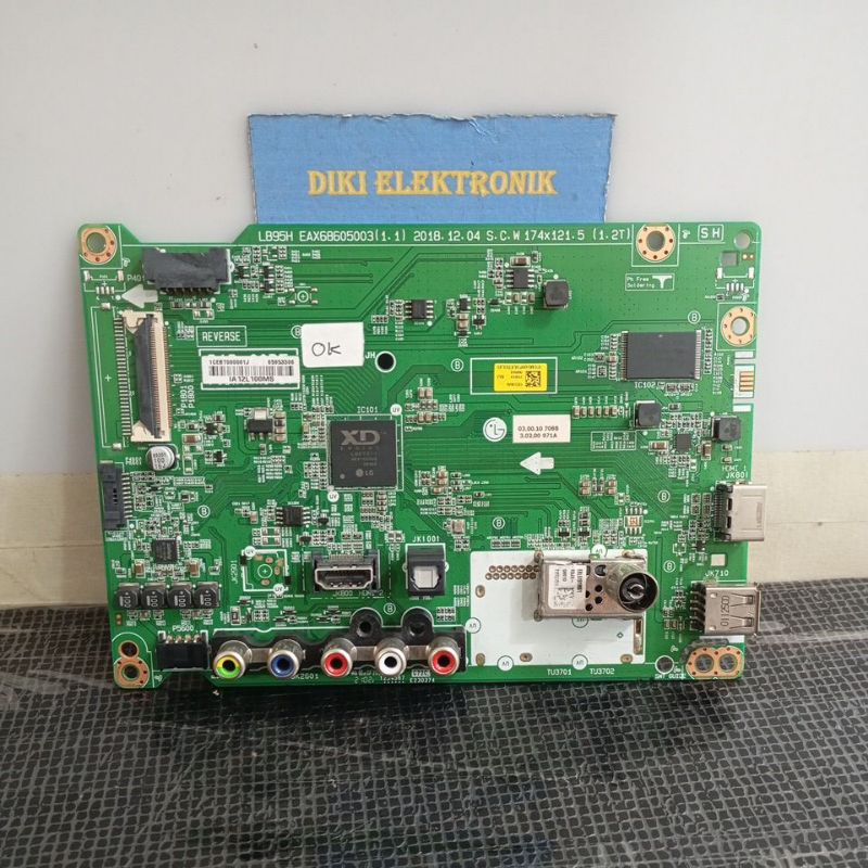Jual MESIN TV LG 43LM5500PTA MOTHERBOARD - MAINBOARD - MOBO - MB tv LED | Shopee Indonesia