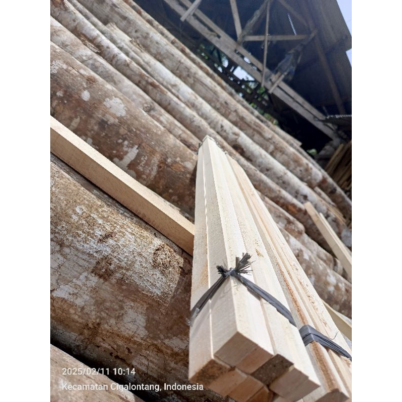 Jual list Reng kayu 2x3 panjang1meter 1meter paket hemat kayu sudah ...