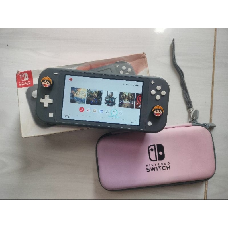 Jual Nintendo Switch Lite CFW 2023 128GB 256GB 512GB Fullset Bagus ...