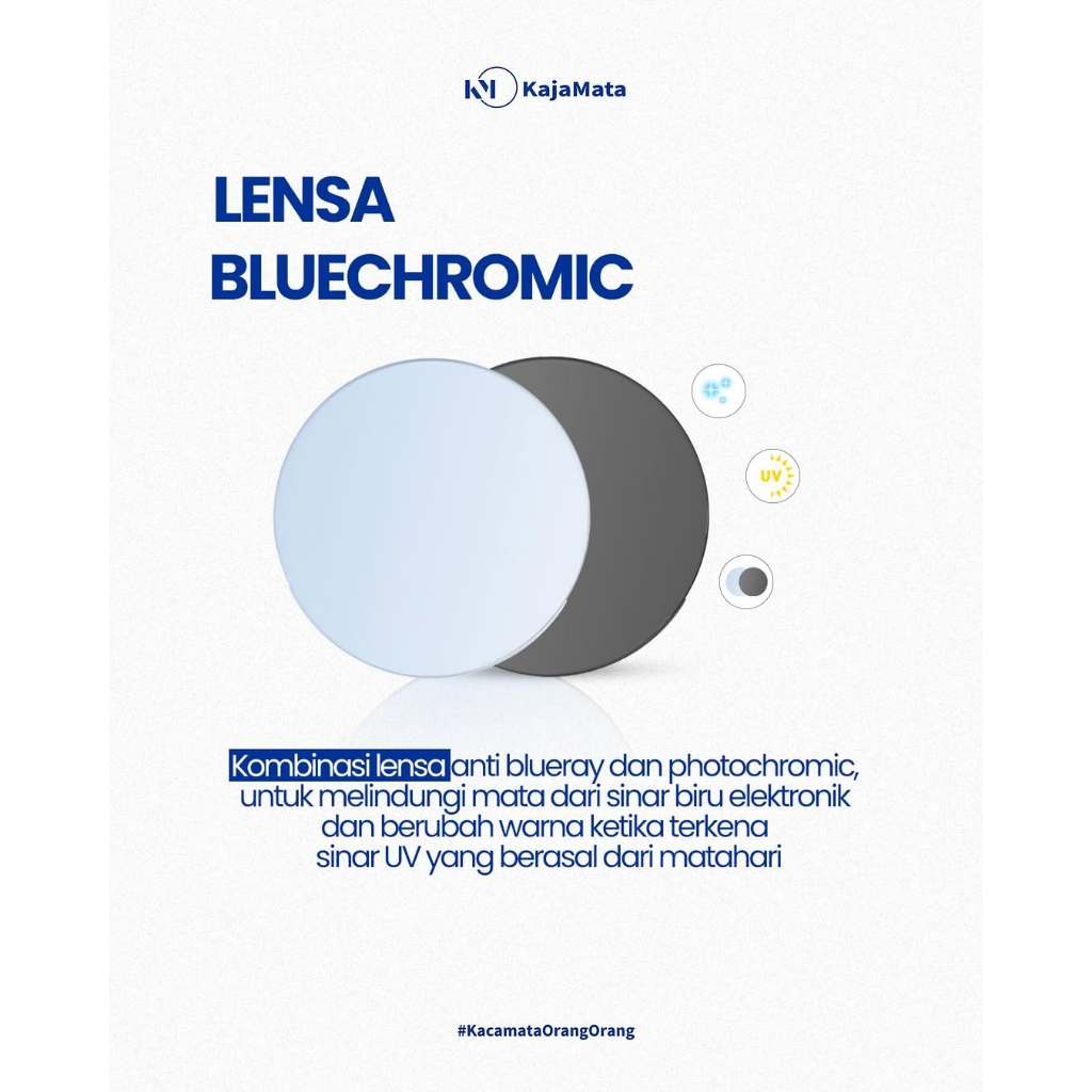 Jual Lensa Bluecromic - Lensa Kacamata (1/2 pasang) | Shopee Indonesia