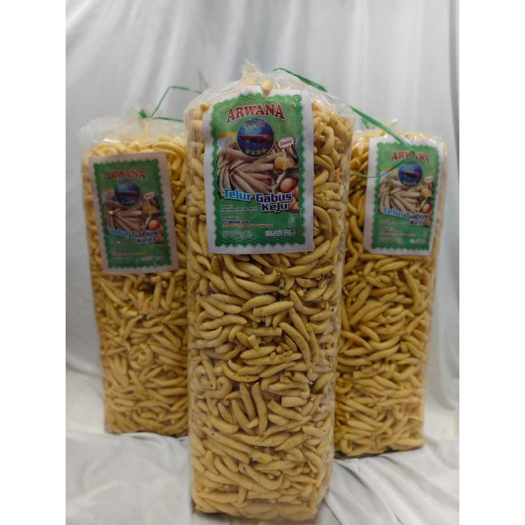 Jual Snack Arwana Telur Gabus Keju | Shopee Indonesia