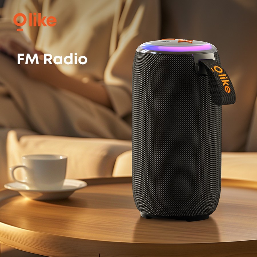Jual OLIKE Speaker Bluetooth SF11 with LED Light HD Audio Stereo Bass ...