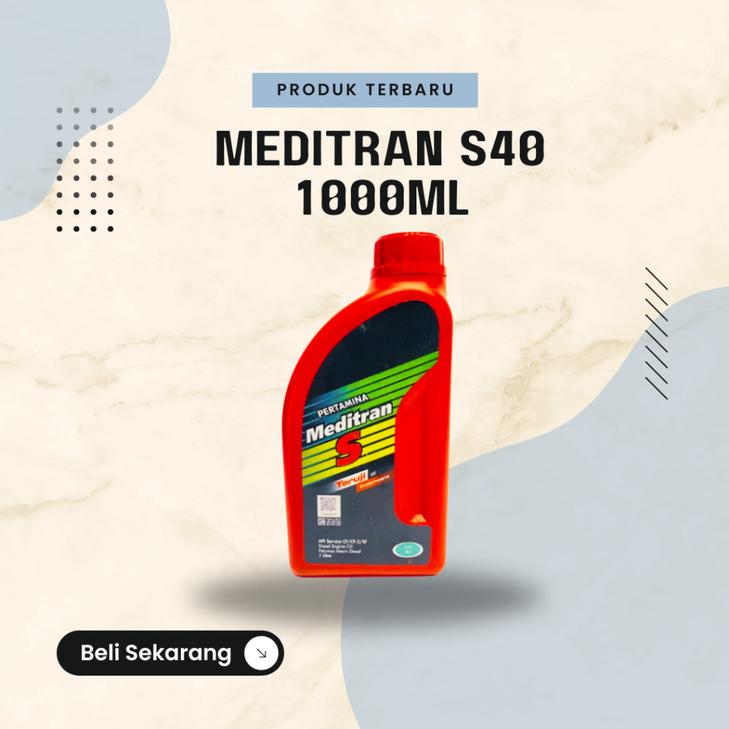 Jual PERTAMINA MEDITRAN S40 OIL 1000ML | Shopee Indonesia