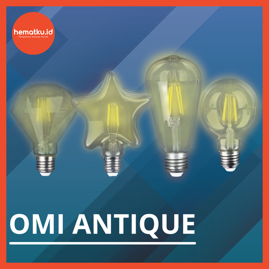 Jual Omi Lampu Filamen Led 4 Watt Antique | Shopee Indonesia
