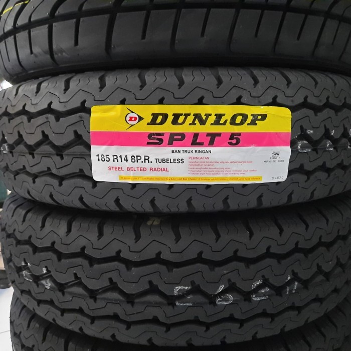 Jual Dunlop LT5 Ukuran 185-14 8PR Ban Mobil Angkutan Barangkal Angkot ...