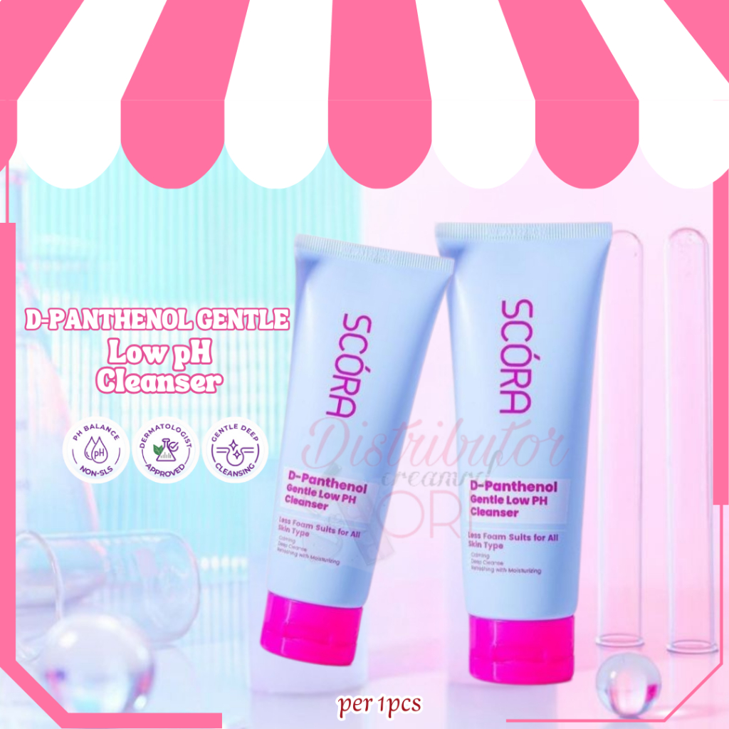 Jual SCORA D-Panthenol Gentle Low pH Cleanser | ORIGINAL 100ML | Shopee ...