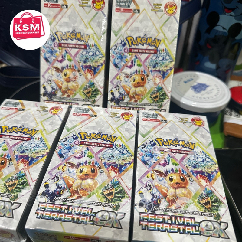 Jual POKEMON TCG INDONESIA BOOSTER PACK FESTIVAL TERASTAL EX SEALED | Shopee Indonesia