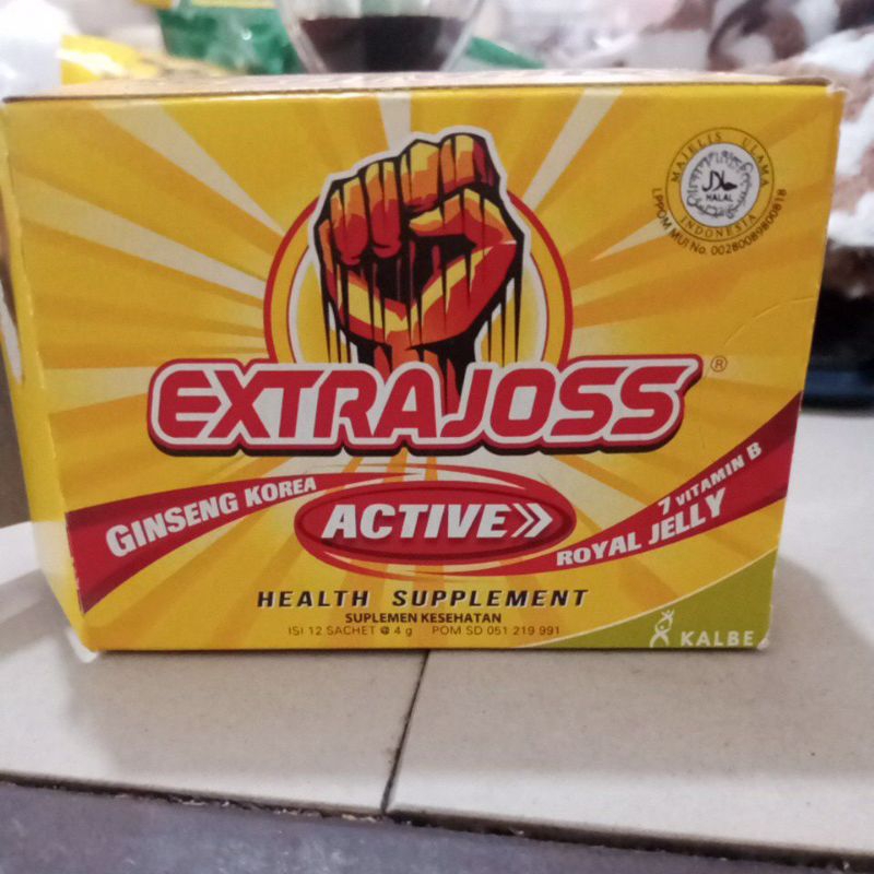 Jual Extra Joss Active Suplemen Kesehatan per pcs | Shopee Indonesia