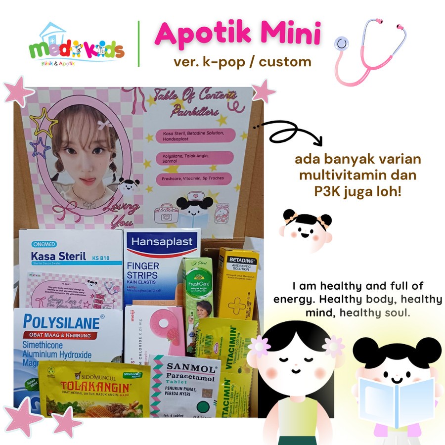 Jual Apotik Mini Gift Versi K-Pop / Custom - Box | Shopee Indonesia