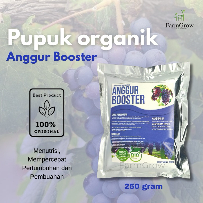 Jual Pupuk Organik Serbuk Tanaman Anggur 250 gram | Shopee Indonesia