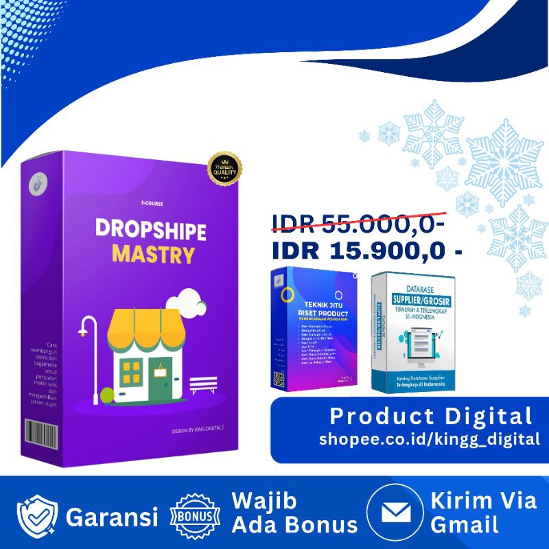 Jual E-Course Dropship Mastry. Mp4 | Shopee Indonesia
