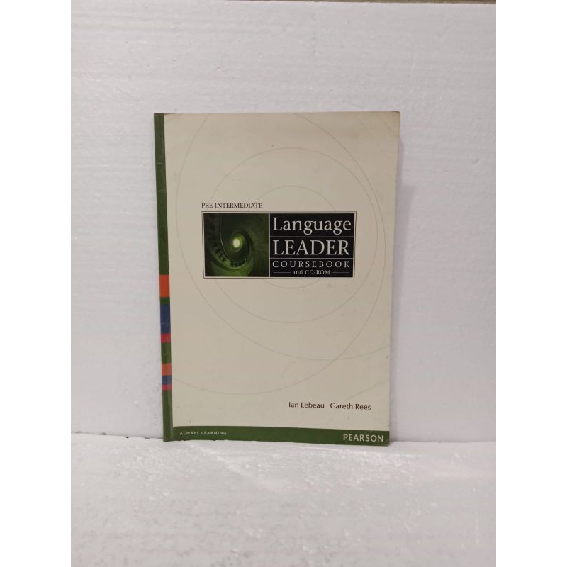 Jual Language LEADER COURSEBOOK and CD-ROM | Shopee Indonesia