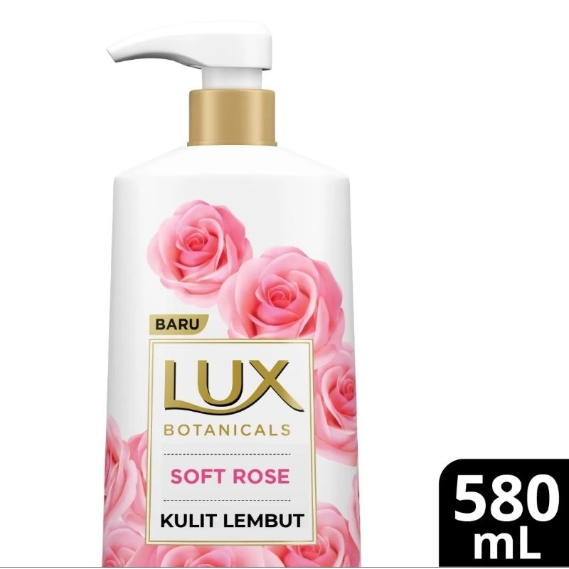 Jual LUX BOTANICALS SABUN MANDI CAIR SOFT ROSE 580ML | Shopee Indonesia