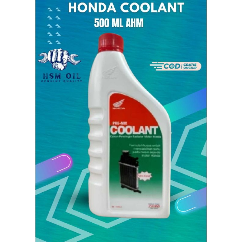 Jual AIR RADIATOR ORIGINAL AHM AIR RADIATOR HONDA 500ML | Shopee Indonesia