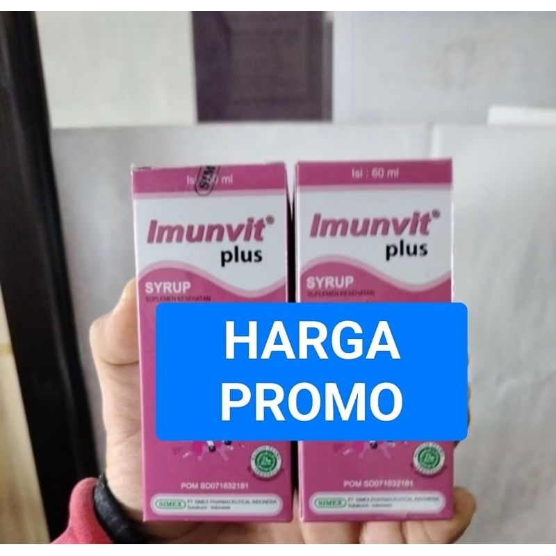 Jual IMUNVIT PLUS SYRUP/box | Shopee Indonesia