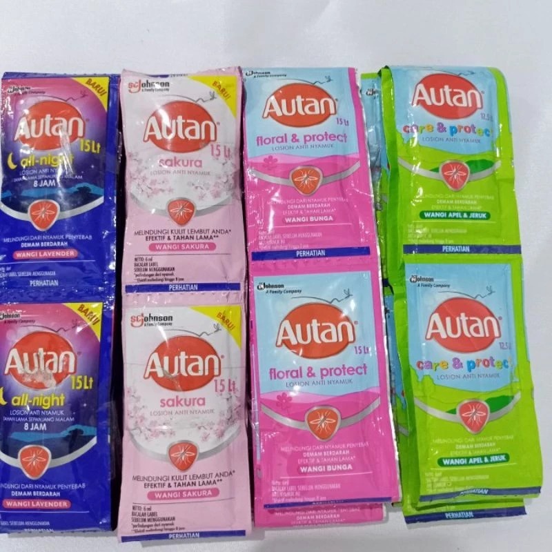 Jual AUTAN RENCENG AUTAN SACHET LOTION ANTI NYAMUK (24 SACHET) | Shopee ...