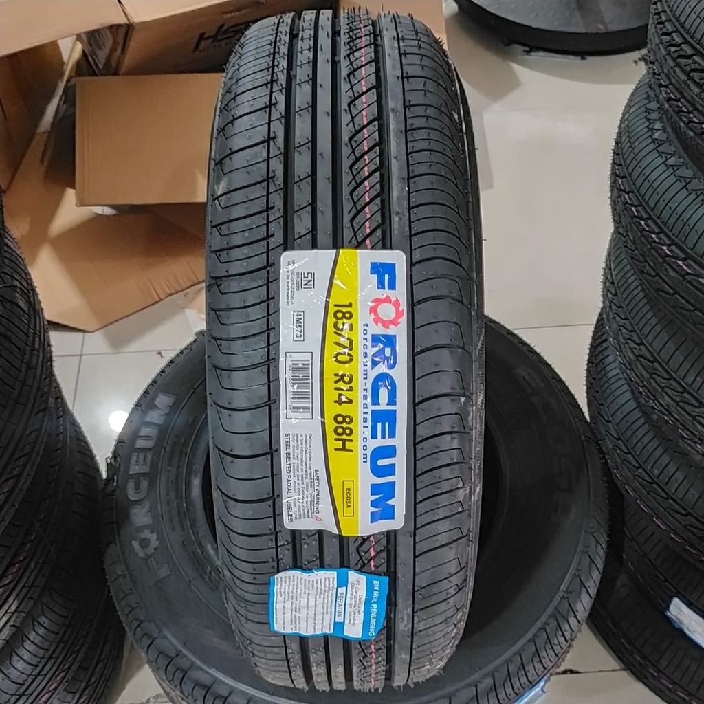 Jual BAN MOBIL RING 14 UKURAN 185 70 R14 TYPE FORCEUM ECOSA MURAH DAN FREE PASANG | Shopee Indonesia