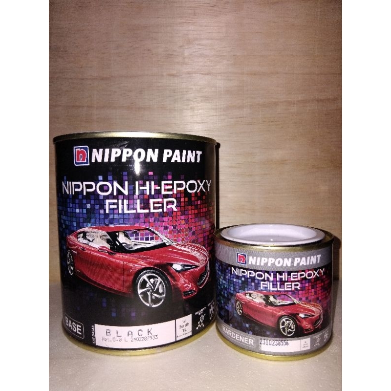 Jual Cat epoxy/epoxy filler warna hitam Nippon Paint | Shopee Indonesia