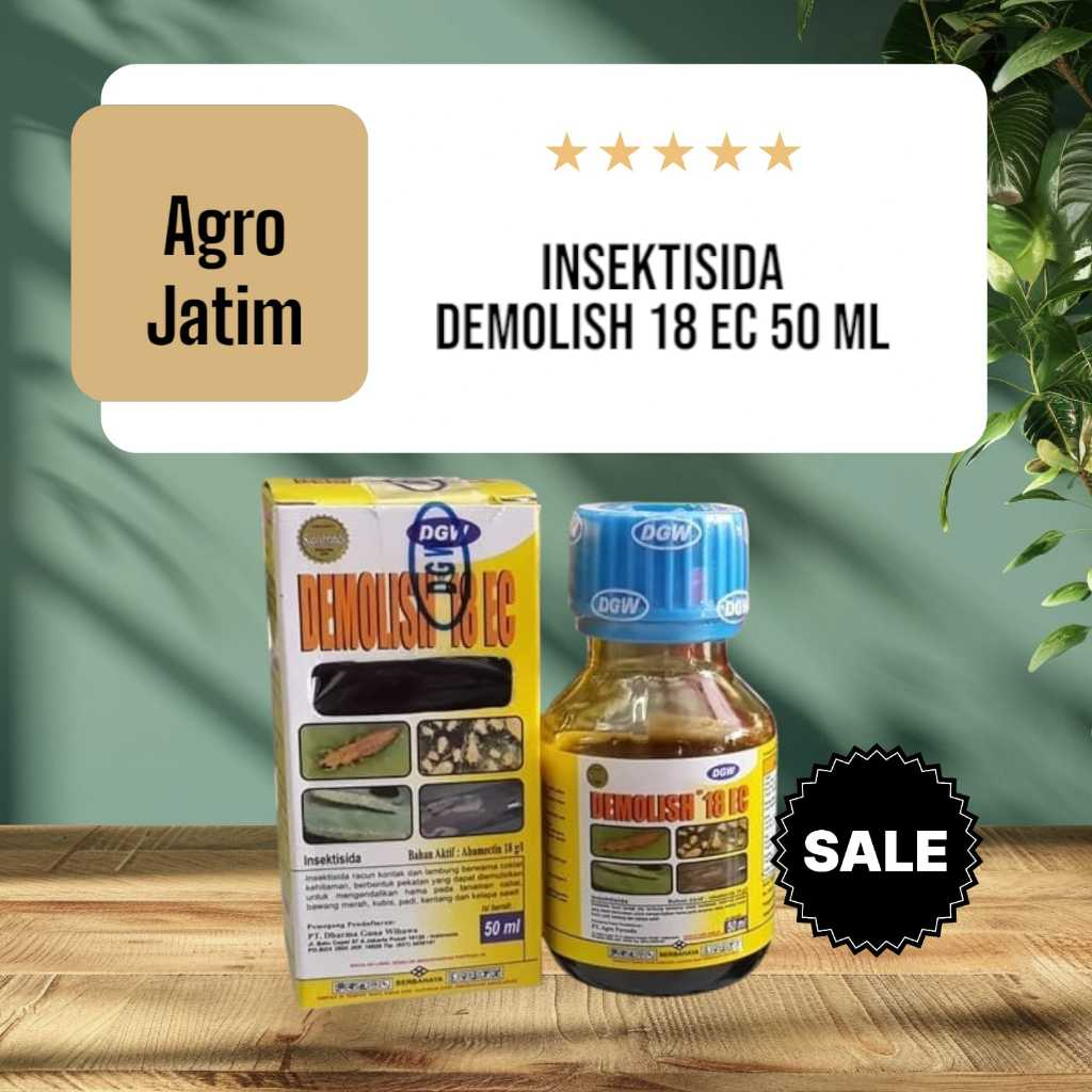Jual Insektisida DEMOLISH 18 EC Kecil - 50 ML | Shopee Indonesia