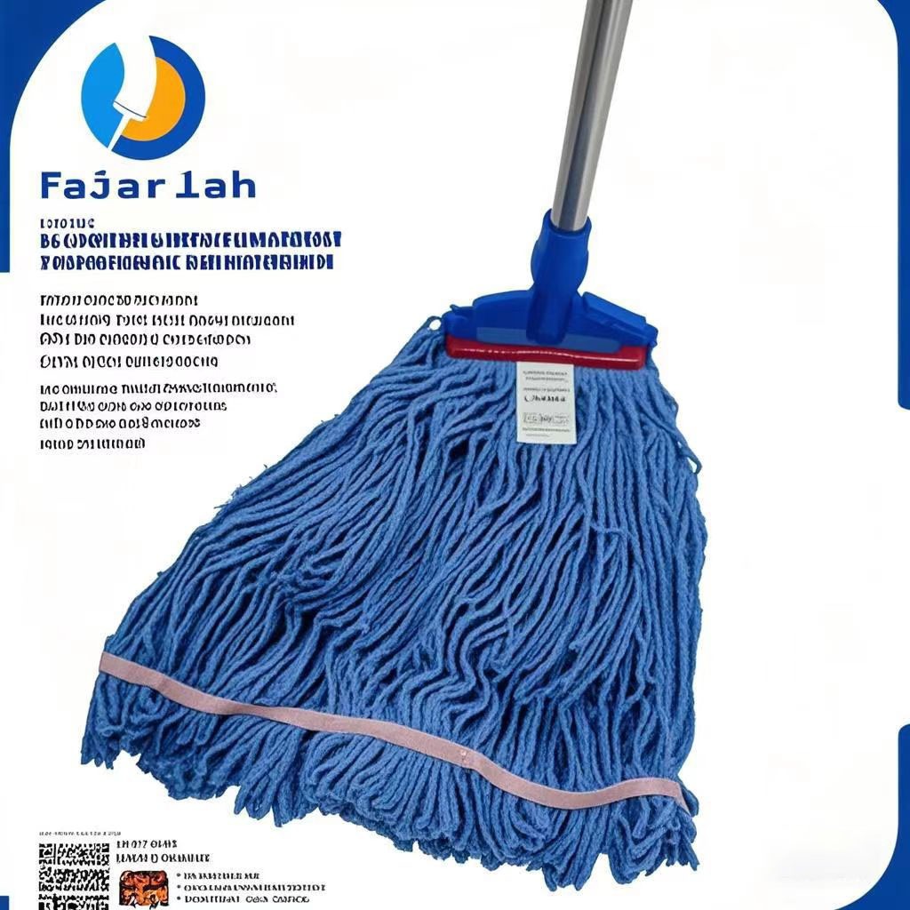 Jual FAJARLAH Amazon Pel Sumbu Cotton Kain 600g Pel Katun Mop Jepit ...