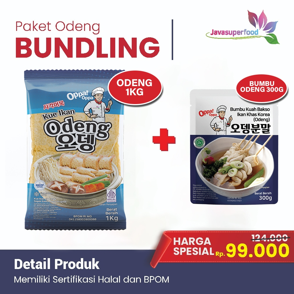 Jual PROMO PAKET BUNDLING ODENG 1KG + BUMBU ODENG 300GR | Shopee Indonesia