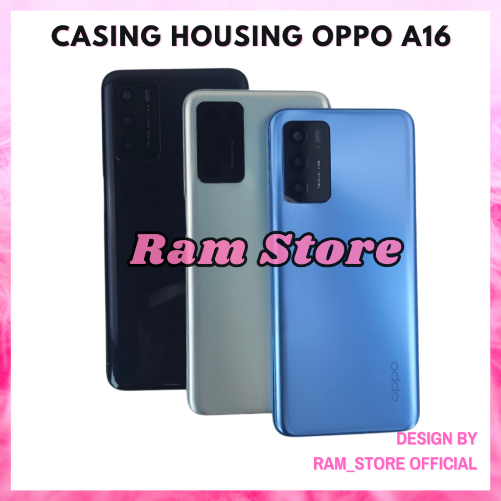 Jual Cassing Hp OPPO A16 Tulang Tengah Bezel Bazel Middle Frame Tutup ...