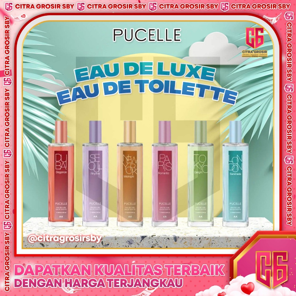 Jual Pucelle Eau De Luxe Eau De Toilette 100ml || Parfum Wangi ...