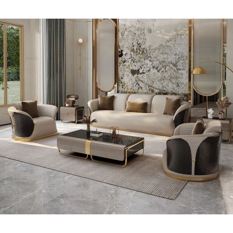 Jual sofa klasik modern set 311 untuk ruang tamu nyaman dan elegant ...