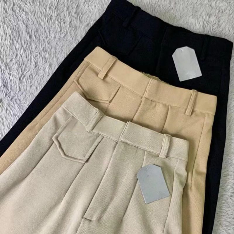 Jual Oro Pants Celana Kulot Highwaist Loose Pants TrousersCelana Kulot ...