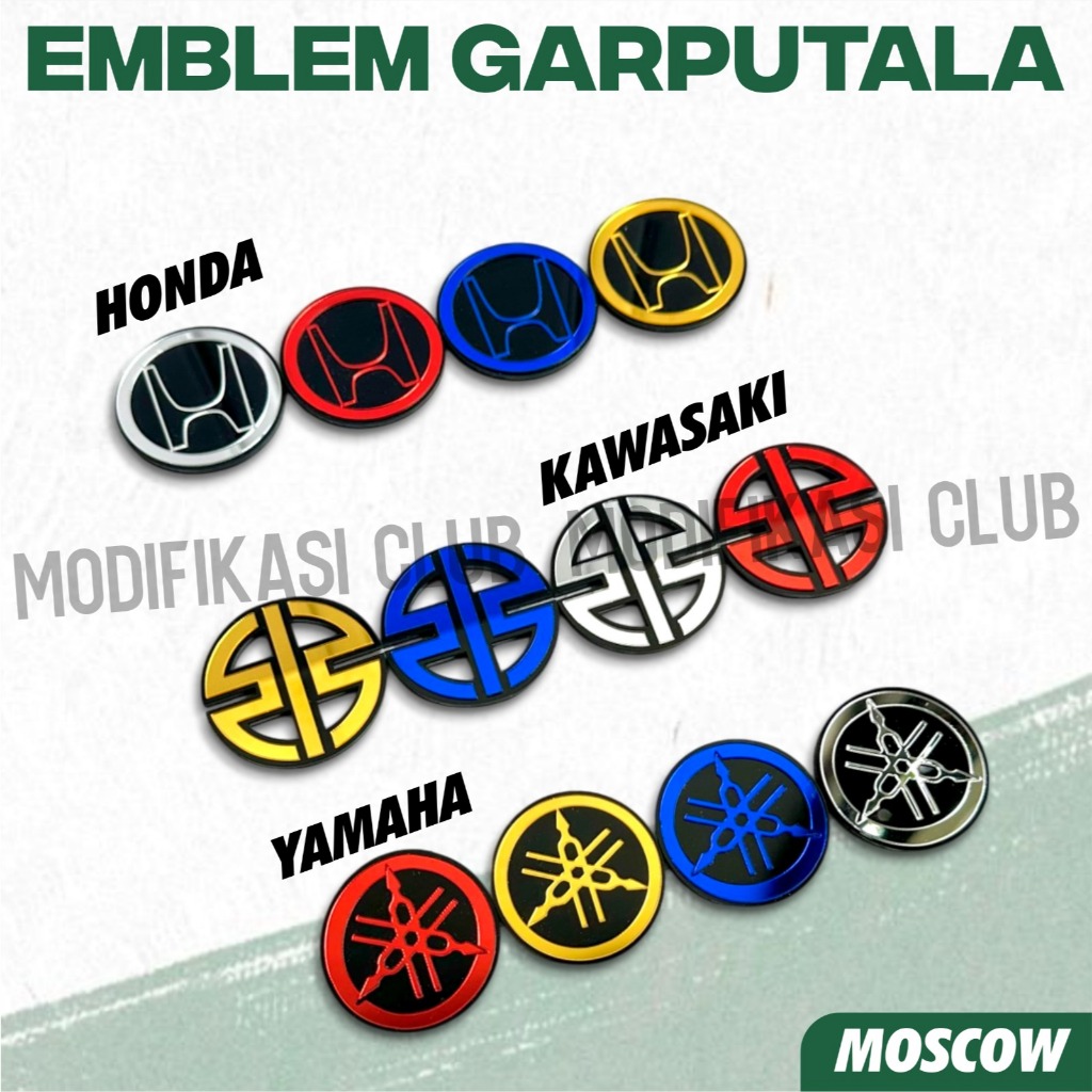 Jual EMBLEM 3D LOGO GARPUTALA pnp TINGGAL PASANG UNIVERSAL SEMUA MOTOR ...